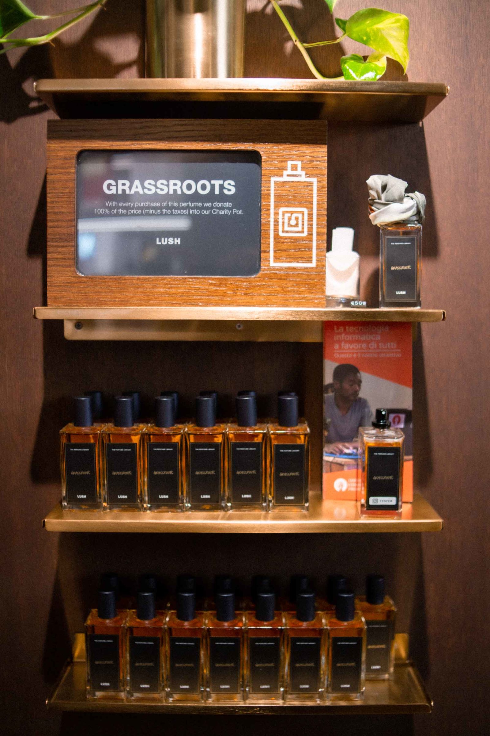 Lush Perfume Library: apre il primo negozio di profumi a Firenze