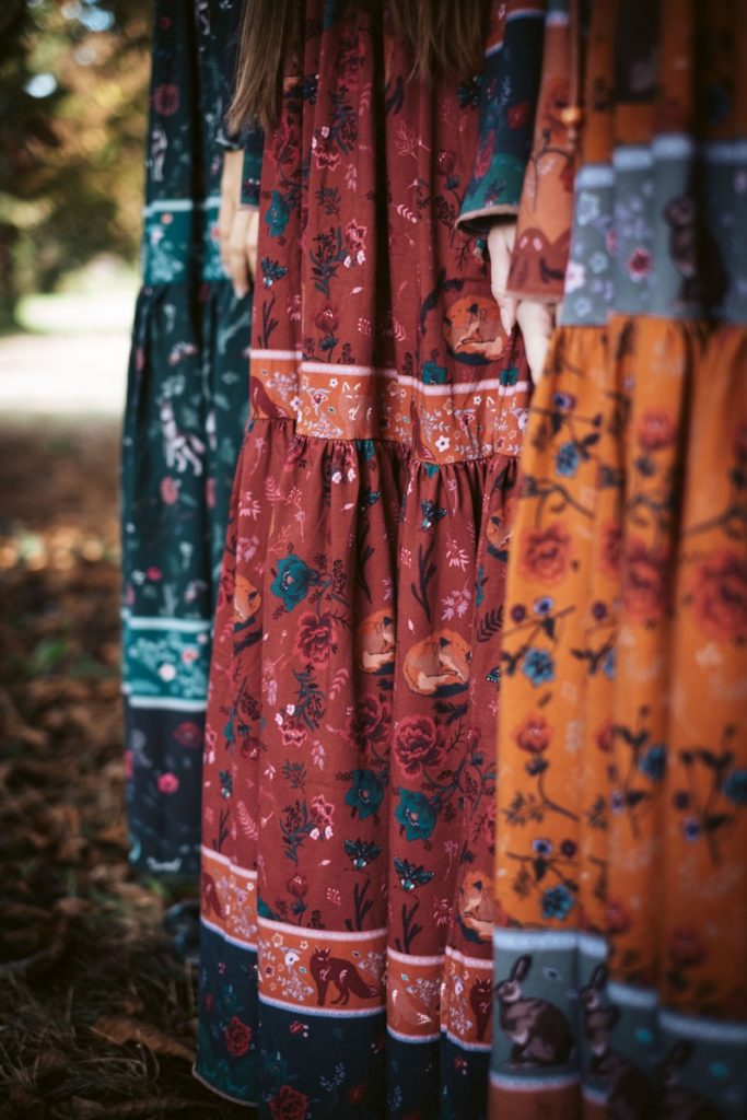 Nour and the Merchant, vestiti cottagecore made in Italy